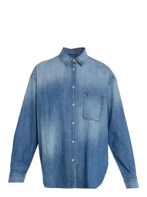JAMIE HALLER The Essential Denim Shirt