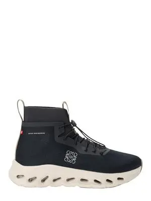 Loewe X On Cloudtilt Hi Stretch-knit Sneakers Black