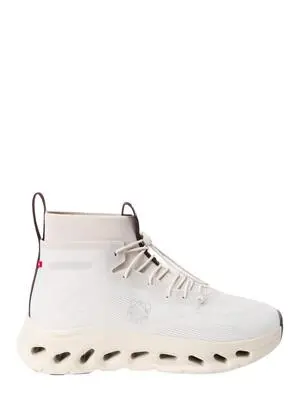 Loewe X On Cloudtilt Hi Stretch-knit Sneakers Sand
