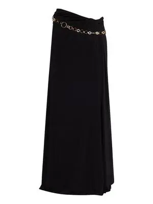 CHRISTOPHER ESBER Tortoise Chain Belt Maxi Skirt