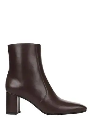 Vince Tegan Leather Ankle Boots - Ganache