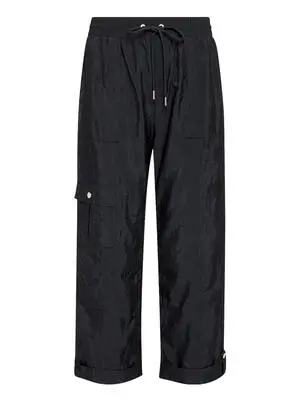 Cinq À Sept Marlease Crop Drawstring Pants - Black