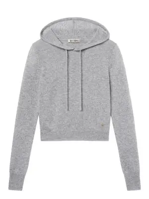 ETERNE Fox Hooded Cashmere Sweater