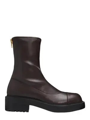 GIUSEPPE ZANOTTI 25mm Leather Combat Boots - Moro