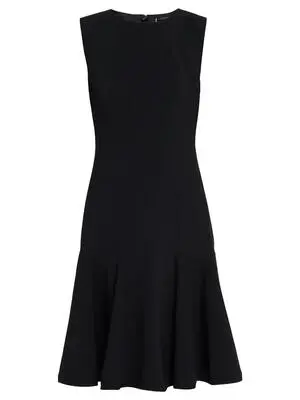 Kobi Halperin Devon Sleeveless Crepe Dress - Black