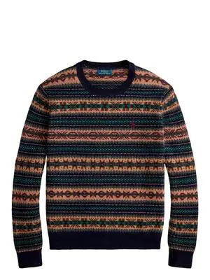 Polo Ralph Lauren Fair Isle Wool Sweater - Blue Multi