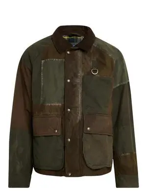 POLO RALPH LAUREN Patchwork Oilcloth Utility Jacket