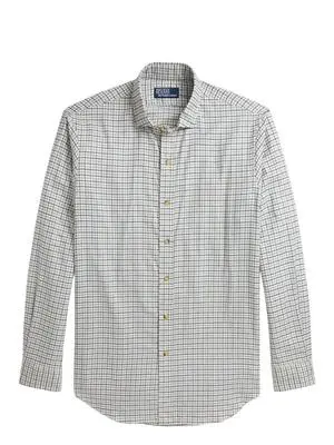 Polo Ralph Lauren Classic Fit Tattersall Twill Shirt - White Multi