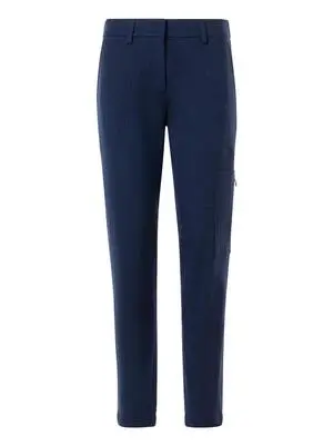 AKRIS Mila Wool Tapered-leg Ankle Cargo Pants