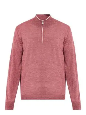 Brunello Cucinelli Cashmere Knit Quarter-zip Sweater Cora