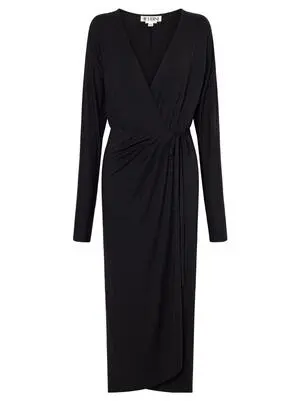 Eterne Stretch Jersey Midi Dress - No