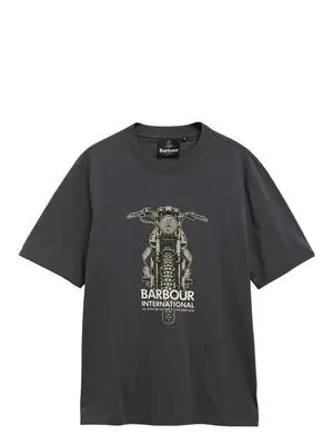 Barbour Motorcycle Graphic Print T-shirt - No