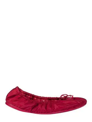MIU MIU Foldable Technical Fabric Ballerinas