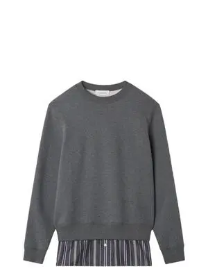 LANVIN Crew-neck Sweatshirt - Grey