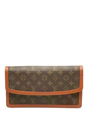 LOUIS VUITTON 1994 Monogram Pochette Dame Gm Clutch Bag