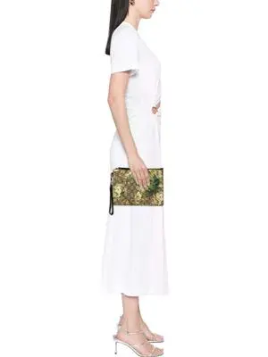 Gucci 2000-2015 Gg Supreme Blooms Clutch Bag - Neutrals