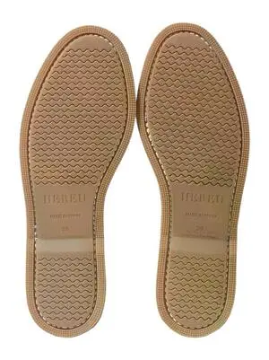 Hereu Interwoven Lace-up Boat Shoes - Brown