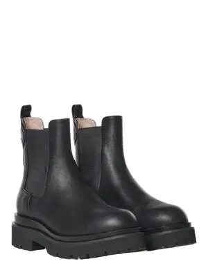 COCCINELLE Mavery Elasticated-panel Lug-sole Boots