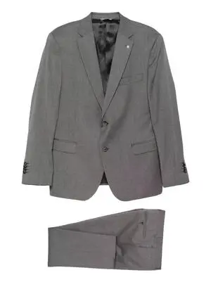MANUEL RITZ Single-breasted Notch-lapel Suit - Grey
