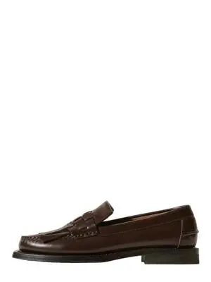 Hereu Marti Fringe Loafers - Brown