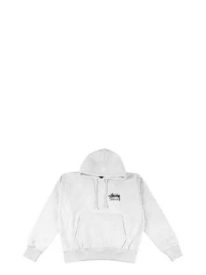 StÜssy Santa Ana Logo-print Hoodie - Grey
