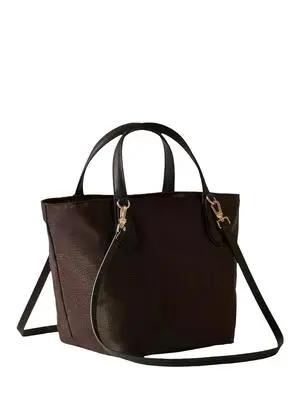 BORBONESE B-escape Textured Tote Bag