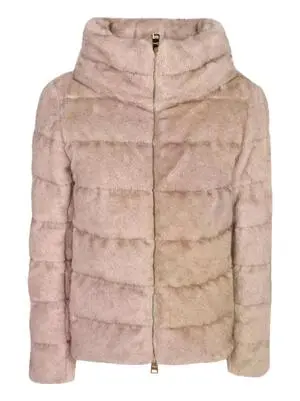 HERNO Quilted Faux-fur Jacket