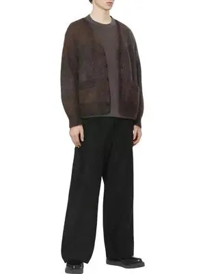 Comme Des Garçons Wide-leg Trousers - Black