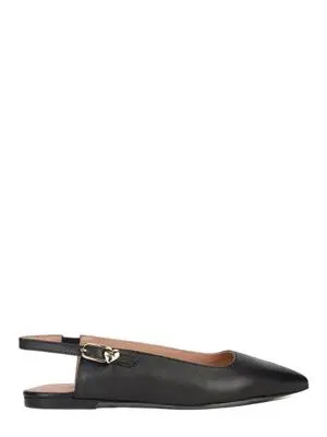 Moschino Slingback Pointed-toe Pumps - Black