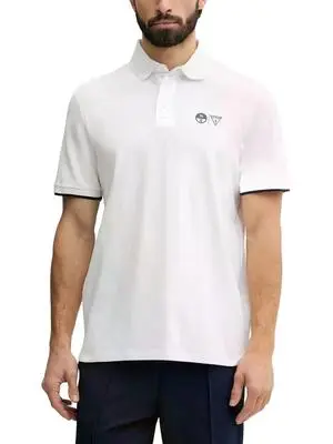 Guess Logo Polo Shirt - White