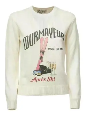 MC2 SAINT BARTH Courmayeur Après Ski Sweater - Neutrals