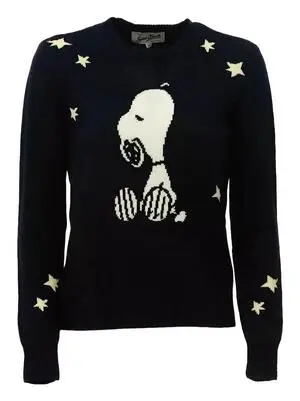 MC2 SAINT BARTH X Snoopy New Queen Sweater - Blue