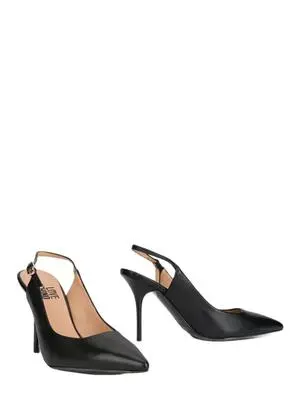 Moschino Pointed-toe Slingback Heeled Pumps - Black