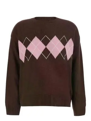 MC2 SAINT BARTH Argyle-intarsia Sweater