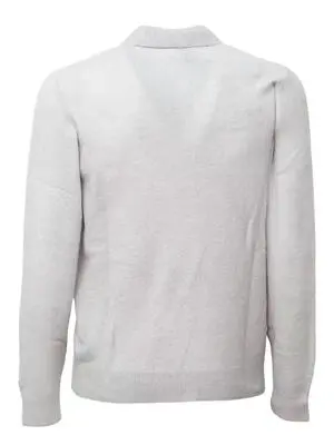MC2 SAINT BARTH Alfie Knit Polo Shirt - Neutrals