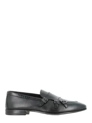 HENDERSON BARACCO Triple-strap Monk Shoes - Black