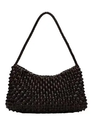 Dragon Diffusion Basil Cactus Shoulder Bag - Dark Brown