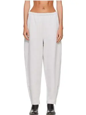 CORDERA Elastic-waist Sweatpants - Grey