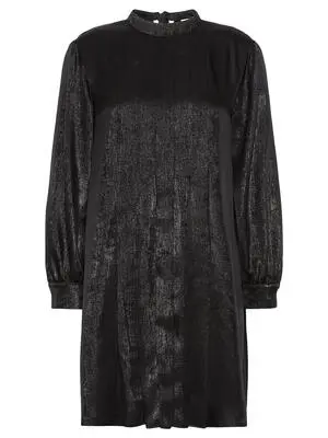 Max Mara High-neck Mini Dress - Black