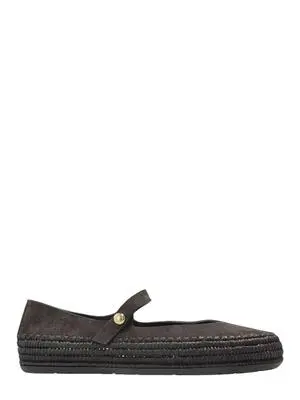 Loewe Rio Mary-jane Ballet Flats - Brown