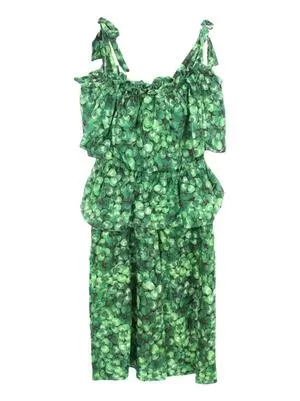 DOLCE & GABBANA 2010s Clover-print Top And Trousers Set