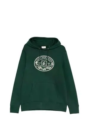 GANT Graphic-embroidered Hoodie