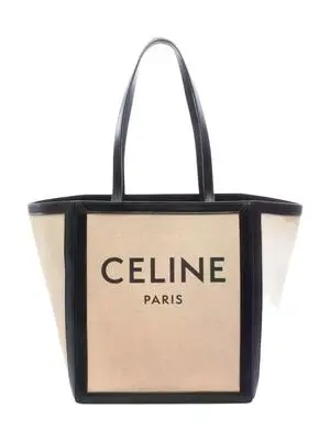 Celine 2015-2026 Large Vertical Square Cabas Tote Bag - Neutrals