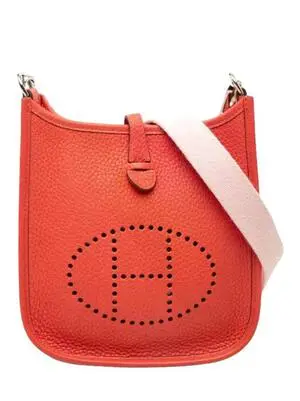 Hermès 2016 Clemence Evelyne Amazon I Tpm Crossbody Bag Pink