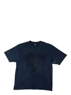 StÜssy New York World Tour T-shirt - Blue