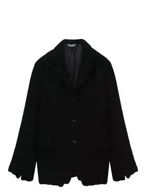 COMME DES GARÇONS Zip-detail Wool Jacket