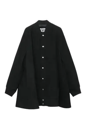 COMME DES GARÇONS Press-stud Raglan-sleeve Coat