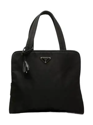 Prada 2000-2013 Tessuto Handbag - Black