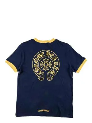 Chrome Hearts Horseshoe-print T-shirt - Blue