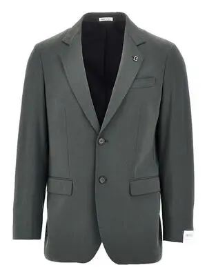 BRERAS Twill Single-breasted Jacket Man